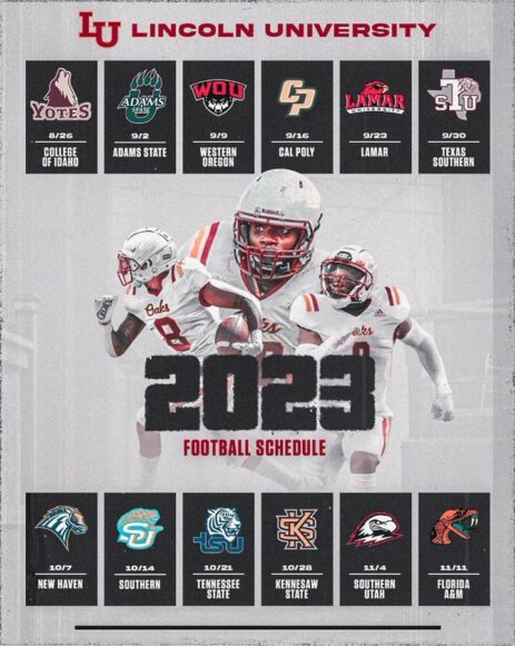 Football-Schedule – Lincoln University Athletics